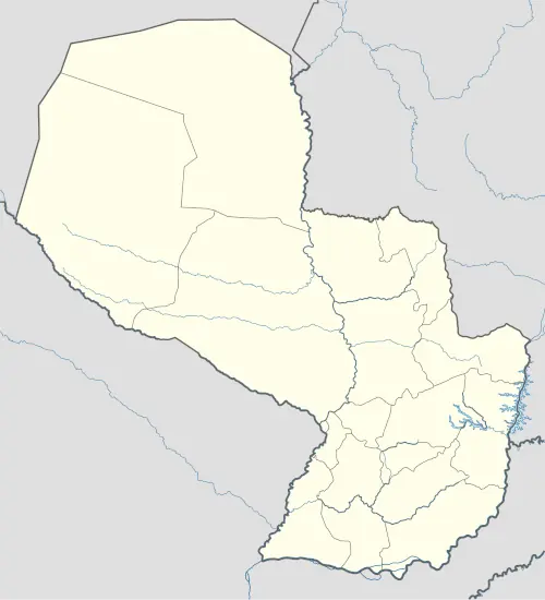 Mapa de Paraguay en PDF para descargar e imprimir
